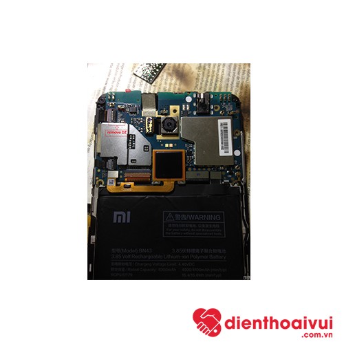 Sửa main - ic hiển thị cảm ứng Xiaomi Redmi Note 4/4x nhanh và rẻ