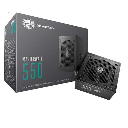 Nguồn Cooler Master MasterWatt 550 Semi Modular | Giá rẻ, cao cấp