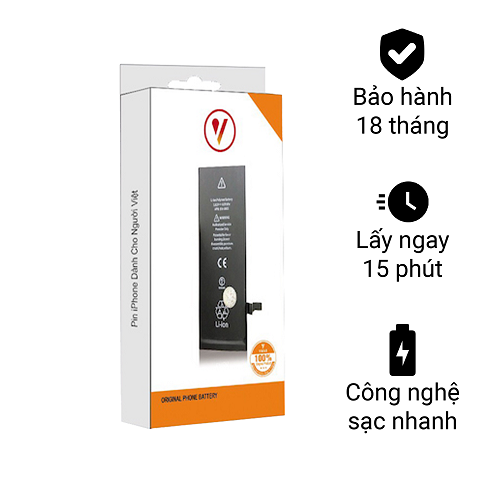 Pin chính hãng Vmas thay cho iPhone 12 Pro Max