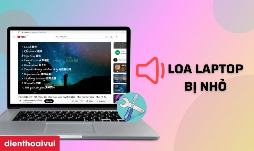 Loa laptop bị nhỏ và cách khắc phục nhanh trong 5 giây