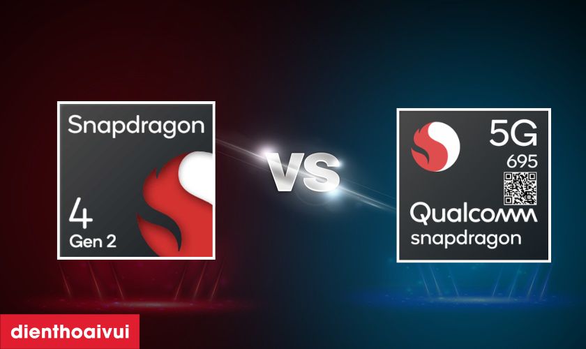 Snapdragon 4 Gen 2 vs Snapdragon 695: Chip nào mạnh hơn?