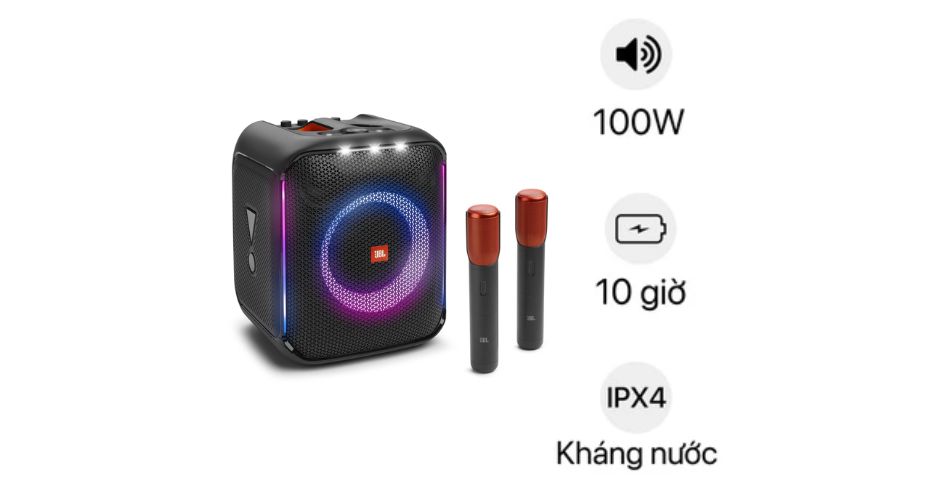 Loa JBL Partbox Encore 2 mic chính hãng | Lấy liền