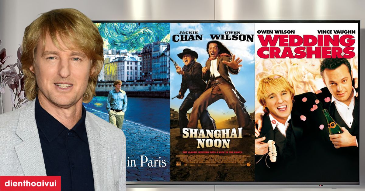Các phim và chương trình truyền hình có sự tham gia của Owen Wilson
