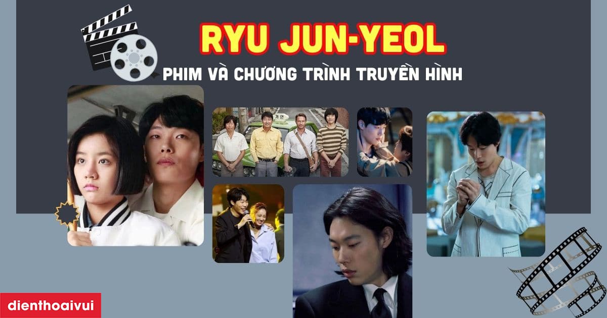 Các phim và chương trình truyền hình có sự tham gia của Ryu Jun-yeol