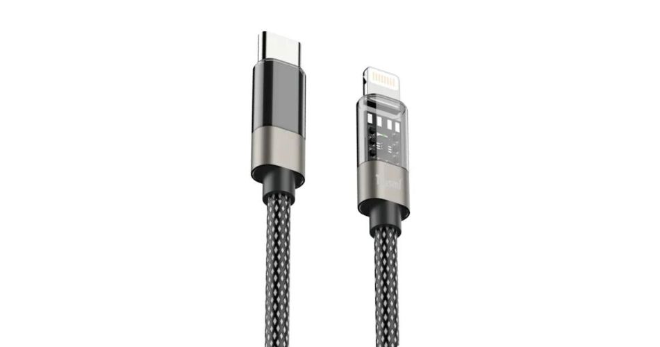 Cáp Trusmi Usb-C to Lightning Led Rainbow PD 20w dài 1m chính hãng ...