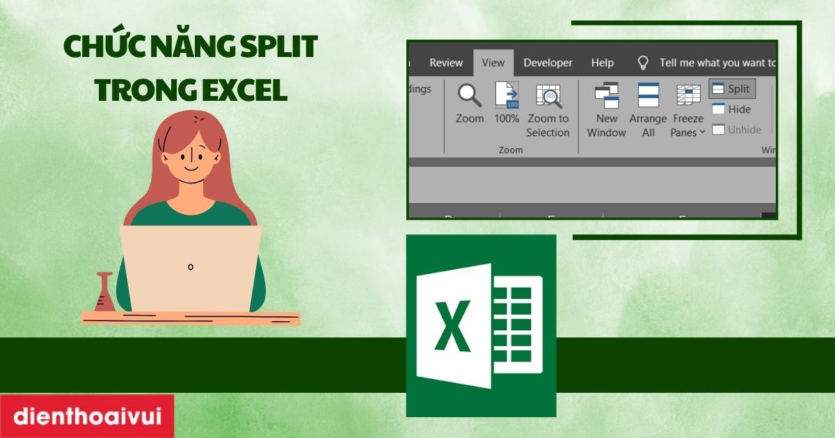 Chức năng Split trong Excel là gì? Cách sử dụng và ví dụ 2025