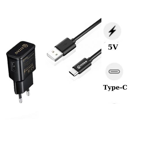 Combo sạc nhanh Titan ST10 kèm cáp Type-C chính hãng