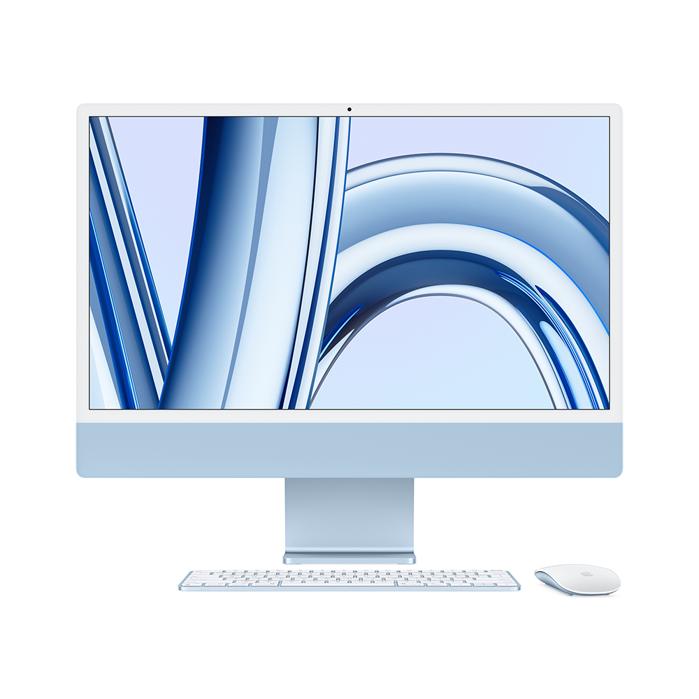 iMac M3 24 inch 8GB 256GB | Chính hãng Apple Việt Nam-Xanh dương | Giá rẻ