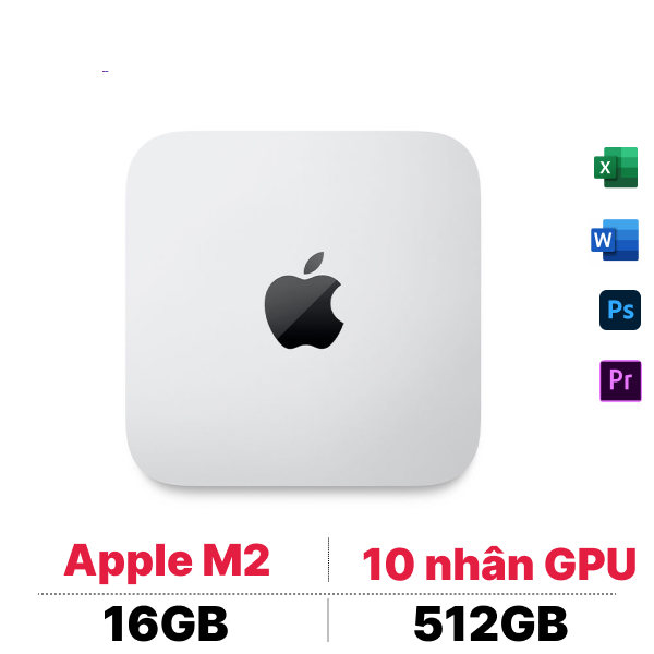 Mac mini M2 2023 (8 CPU - 10 GPU - 16GB - 512GB) | Chính hãng Apple ...