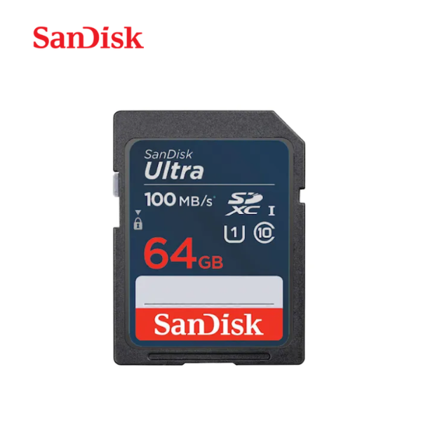 Thẻ nhớ SDHC SanDisk 64Gb Class 10 100MB/s | Giá tốt 2024