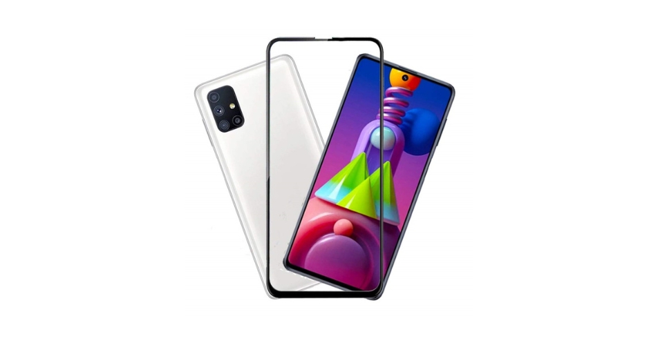 Dán cường lực Samsung Galaxy A71/M51 full màn hình chính hãng | Lấy liền