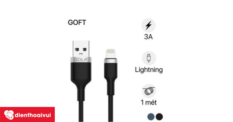 Cáp sạc Lightning chính hãng giá tốt | Bảo hành uy tín