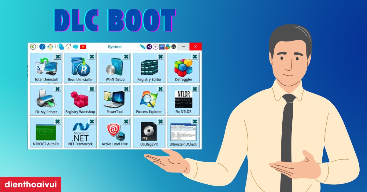 DLC Boot là gì? Cách tạo USB Boot DLC 2025 mới nhất