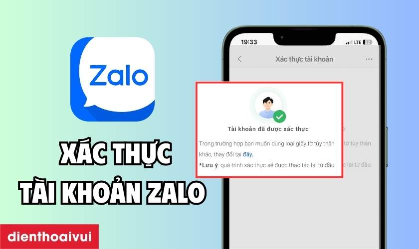 Cách xác thực tài khoản Zalo không cần CCCD bằng Video call