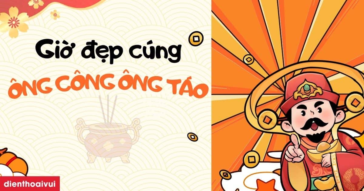 Giờ đẹp cúng ông Công ông Táo 2026 23 tháng Chạp