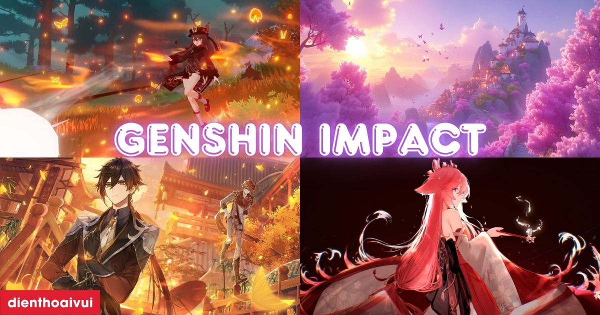 900+ hình nền Genshin Impact 4K cho PC, điện thoại 2025
