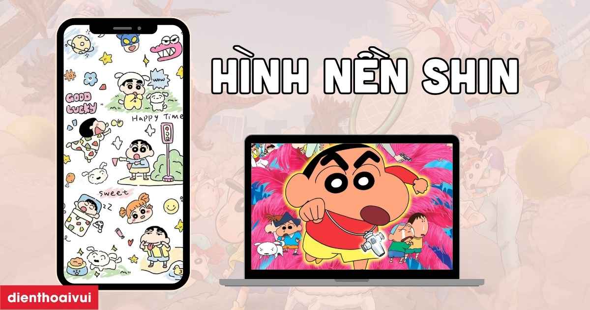 9999+ hình nền Shin cậu bé bút chì bựa, cute 2026