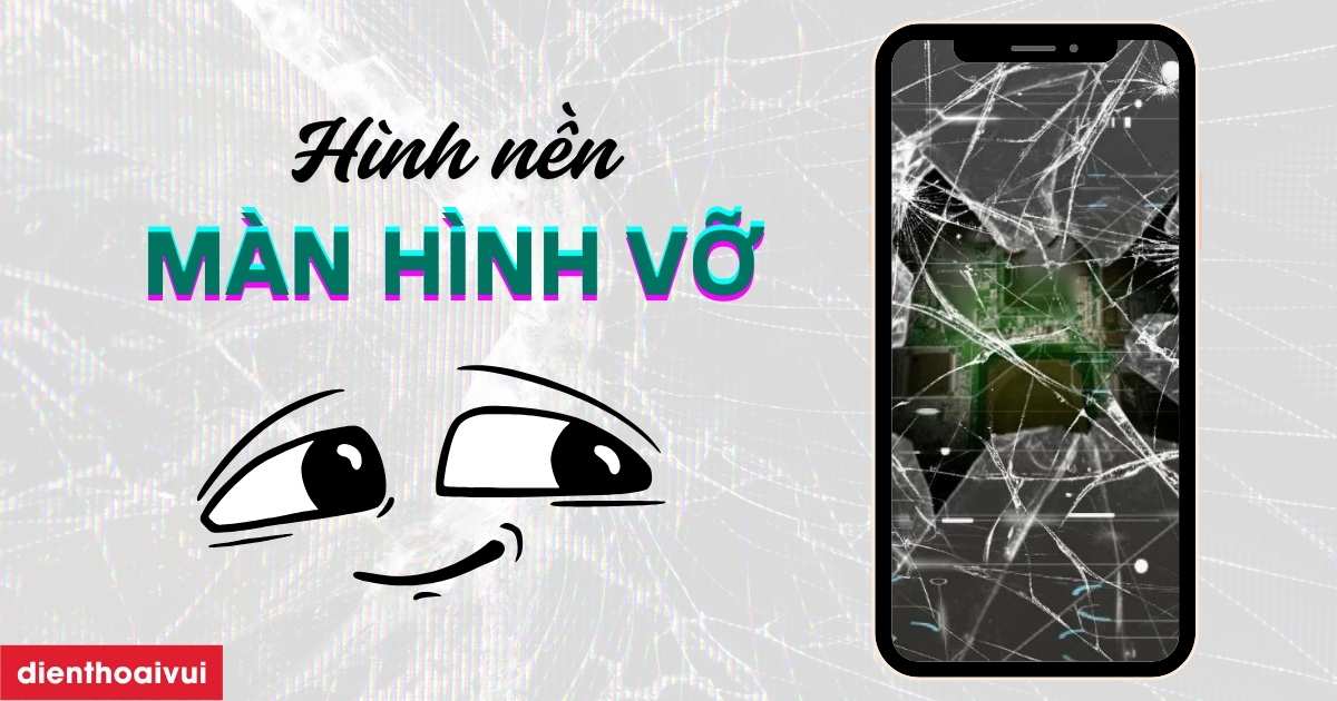 999+ hình nền troll vỡ màn hình iPhone Full HD, 4K 2026