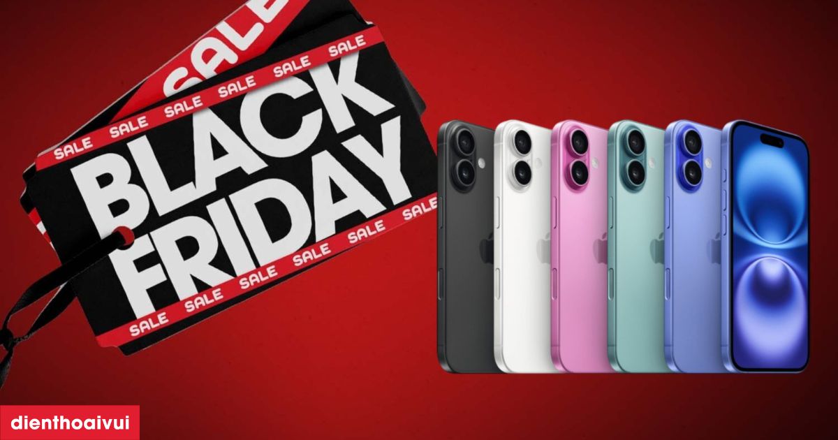 iPhone 16 Black Friday 2025 deals khủng