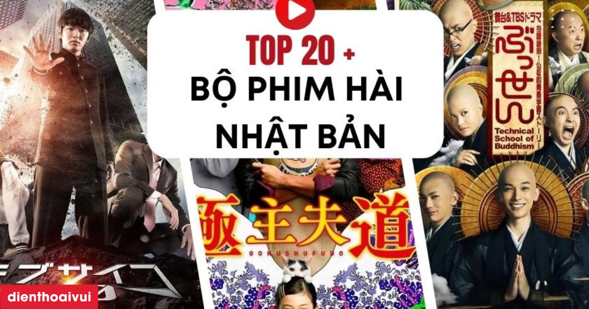 20+ phim hài Nhật Bản với dàn diễn viên cực hot 2025