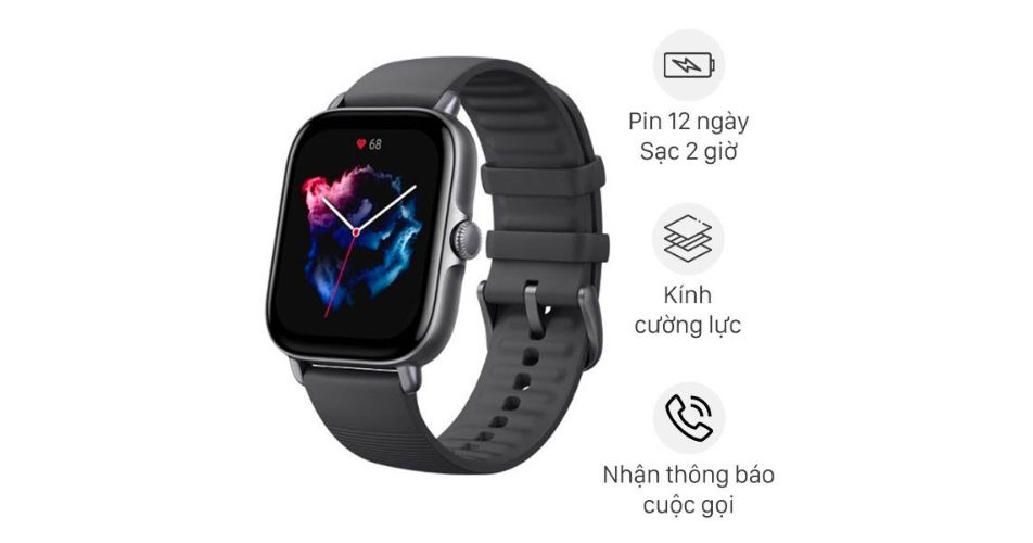 Đồng hồ thông minh Amazfit GTS 3 chính hãng | Lấy liền