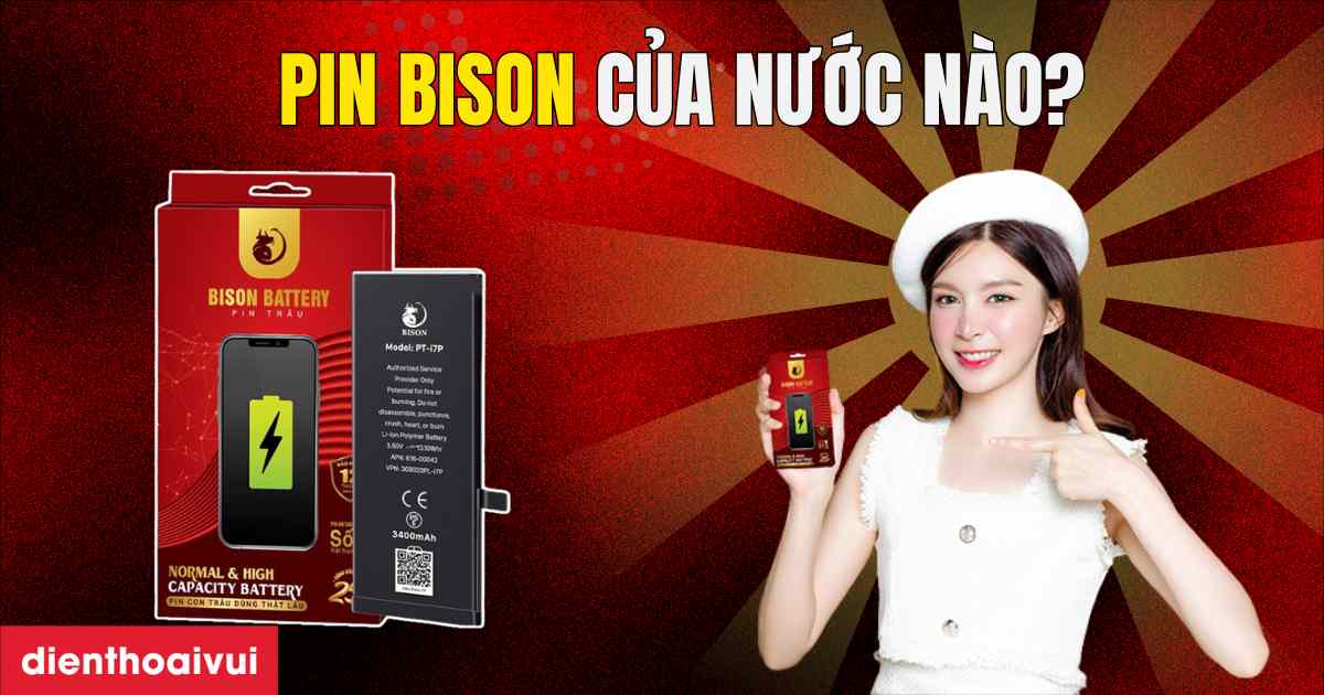 Pin Bison của nước nào? Giới thiệu Pin Bison là gì?