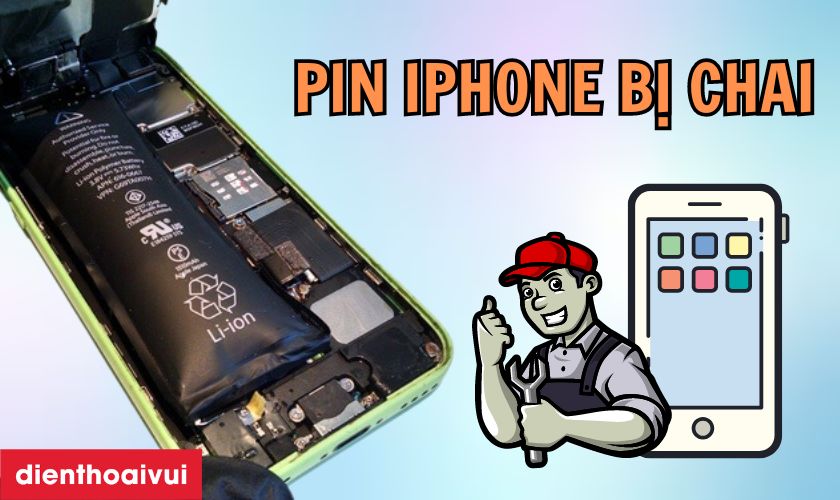 Pin iPhone bị chai: Nguyên nhân và cách xử lý hiệu quả