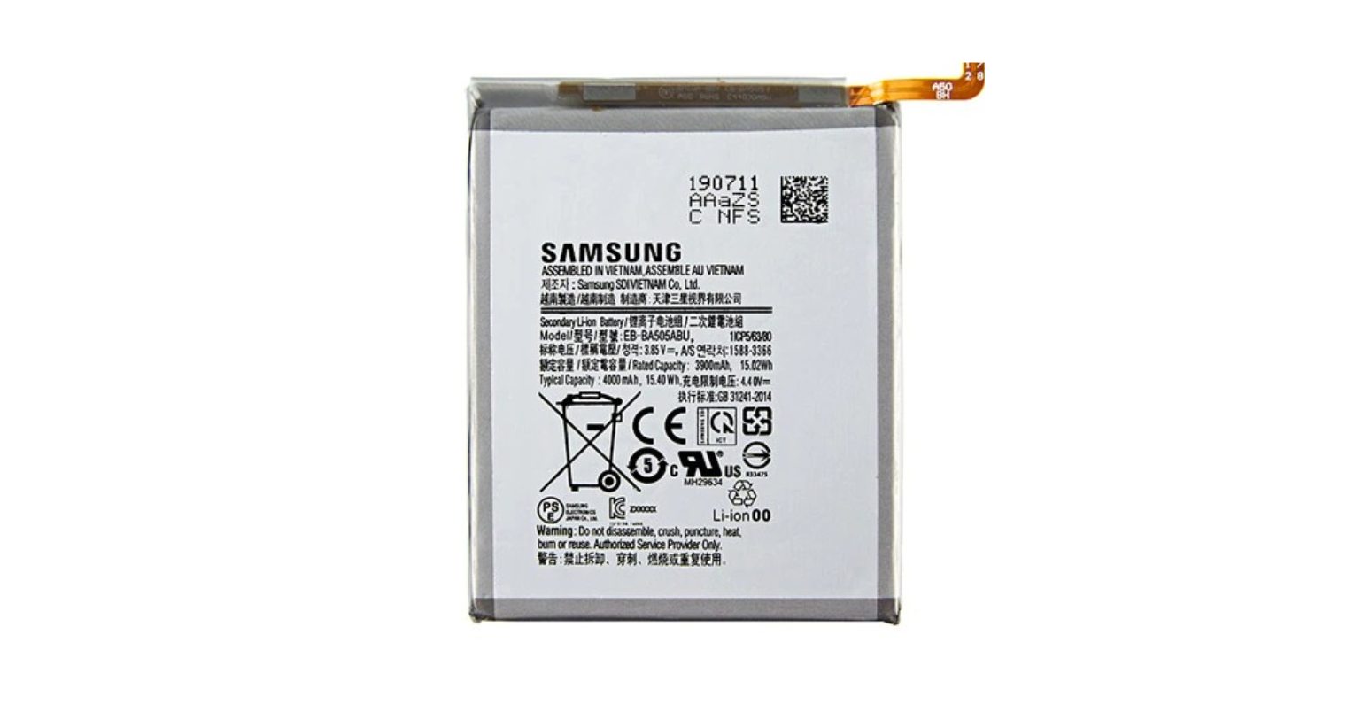 Thay pin Samsung Galaxy A52s