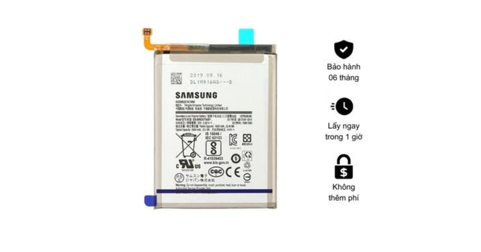 Thay pin Samsung S chính hãng, lấy liền, giá rẻ 2025