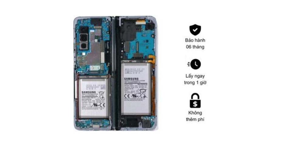 Thay pin Samsung Z chính hãng, lấy liền, giá rẻ 2026