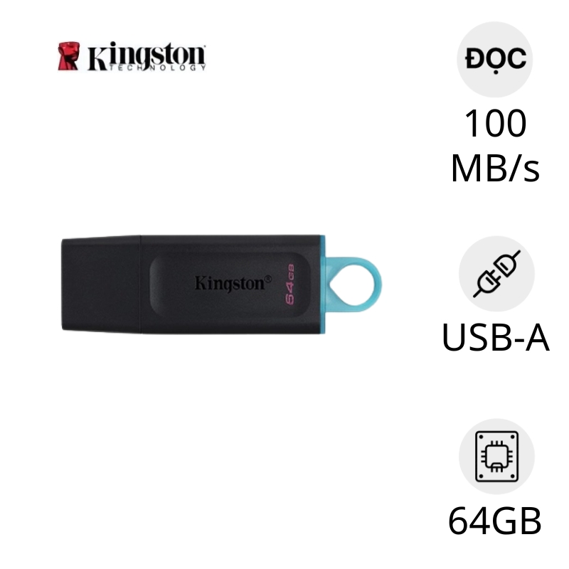 USB 64GB KingSton DTX 3.2 Gen 1 giá rẻ chất lượng