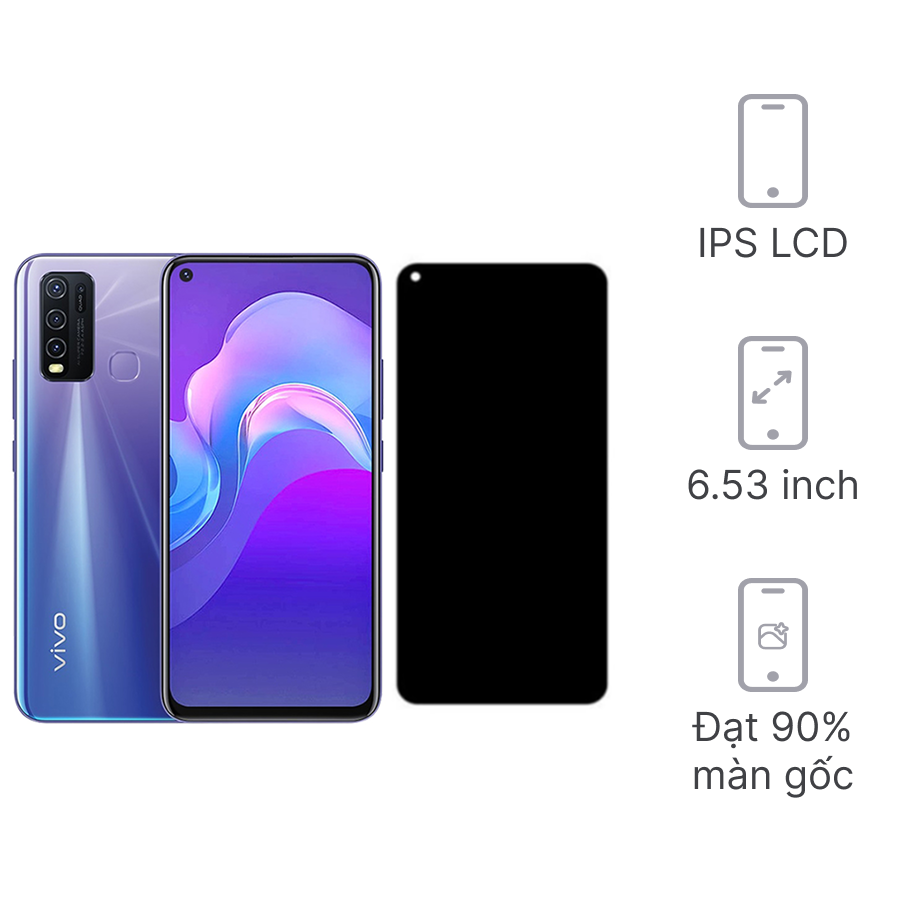 Thay màn hình Vivo Y50 chính hãng giá rẻ 2026 HCM HN