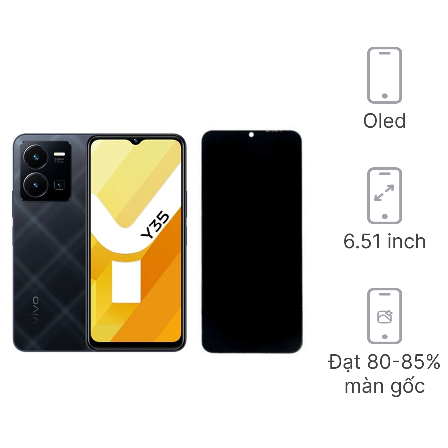 Thay màn hình Vivo Y35 chính hãng GENA loại Pro lấy liền