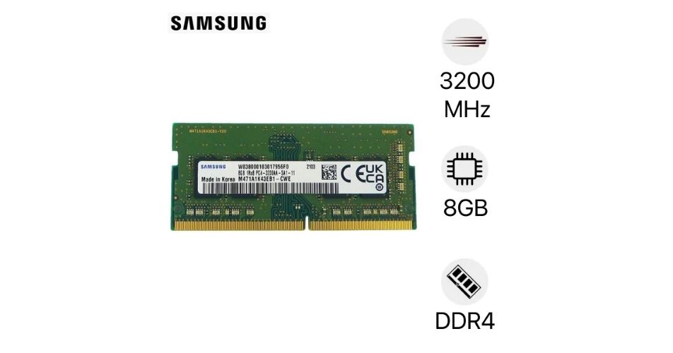 RAM laptop Samsung DDR4 8GB Bus 3200MHz chính hãng, giá rẻ