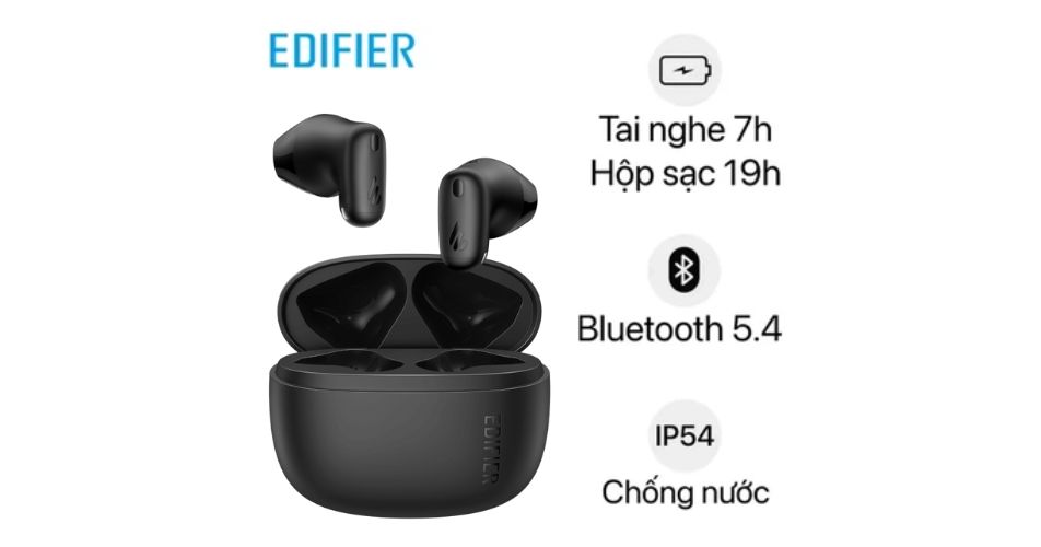Tai nghe Bluetooth True Wireless Edifier T10 chính hãng | Lấy liền