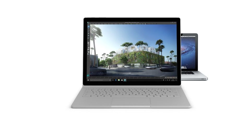 Thay pin Microsoft Surface Book 2 15 inch GPU lấy liền T10/2025