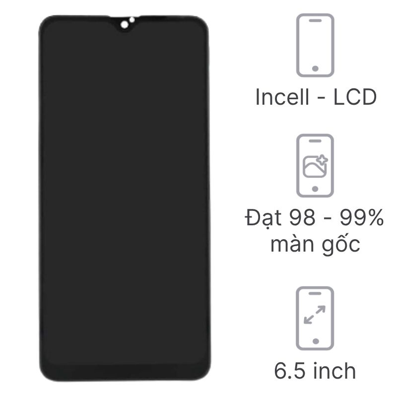 Thay màn hình Samsung A12 127 chính hãng GENA loại Pro giá rẻ