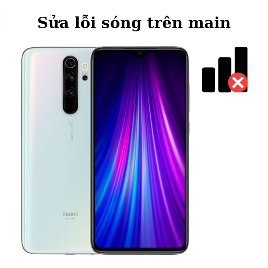 Sửa main - IC Sóng Xiaomi Redmi Note 8 Pro chính hãng | Lấy liền
