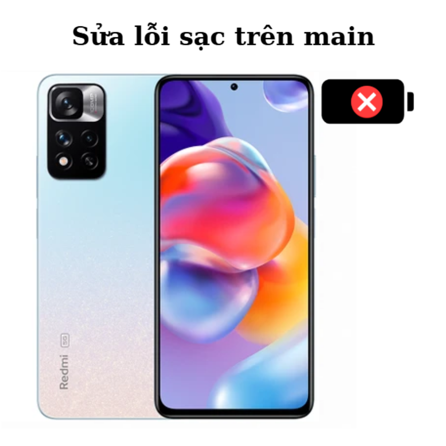 Sửa main - IC USB Sạc Xiaomi Redmi Note 11 Pro Plus 5G chính hãng | Lấy ...