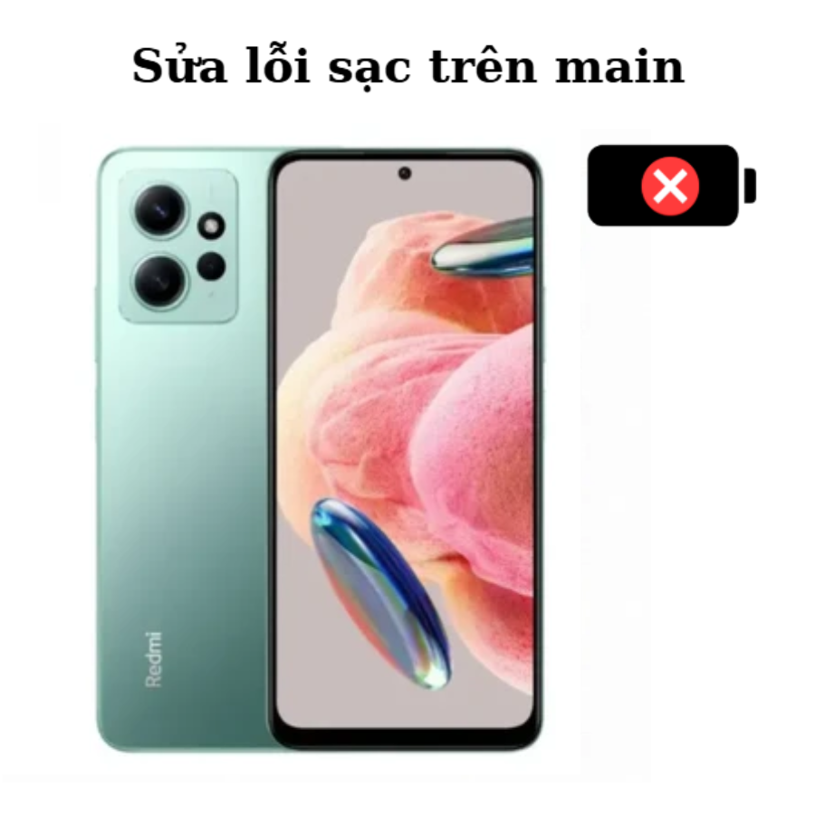 Sửa main - IC USB Sạc Xiaomi Redmi Note 12 5G chính hãng | Lấy liền