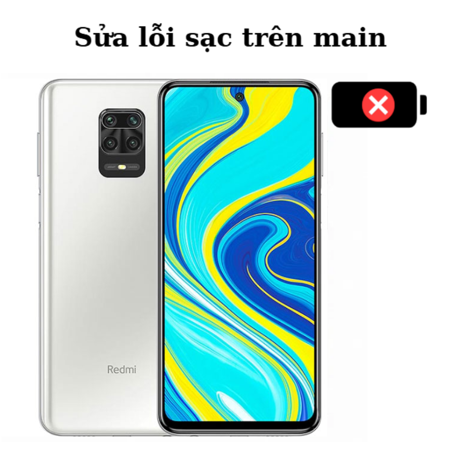 Sửa main - IC USB Sạc Xiaomi Redmi Note 9S chính hãng | Lấy liền