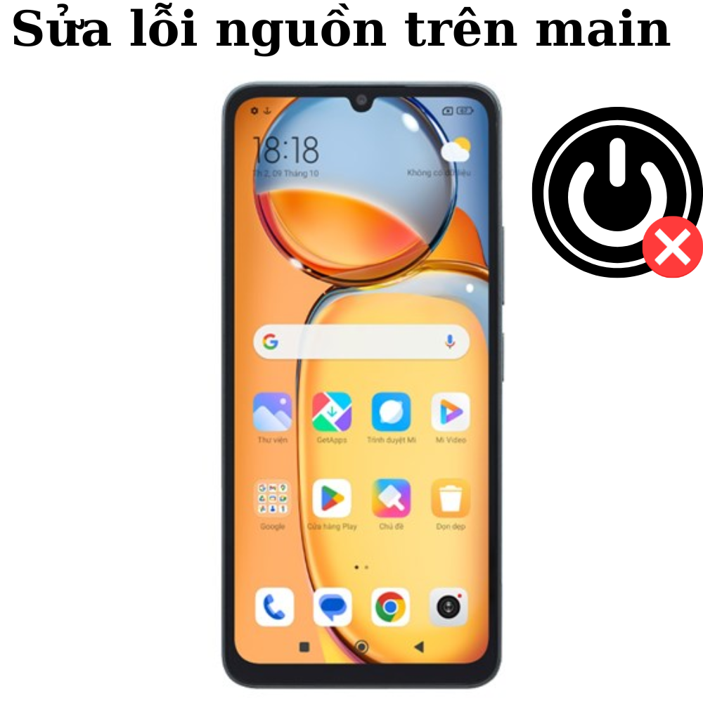 Sửa main - IC Nguồn Xiaomi Redmi 13C chính hãng | Lấy liền