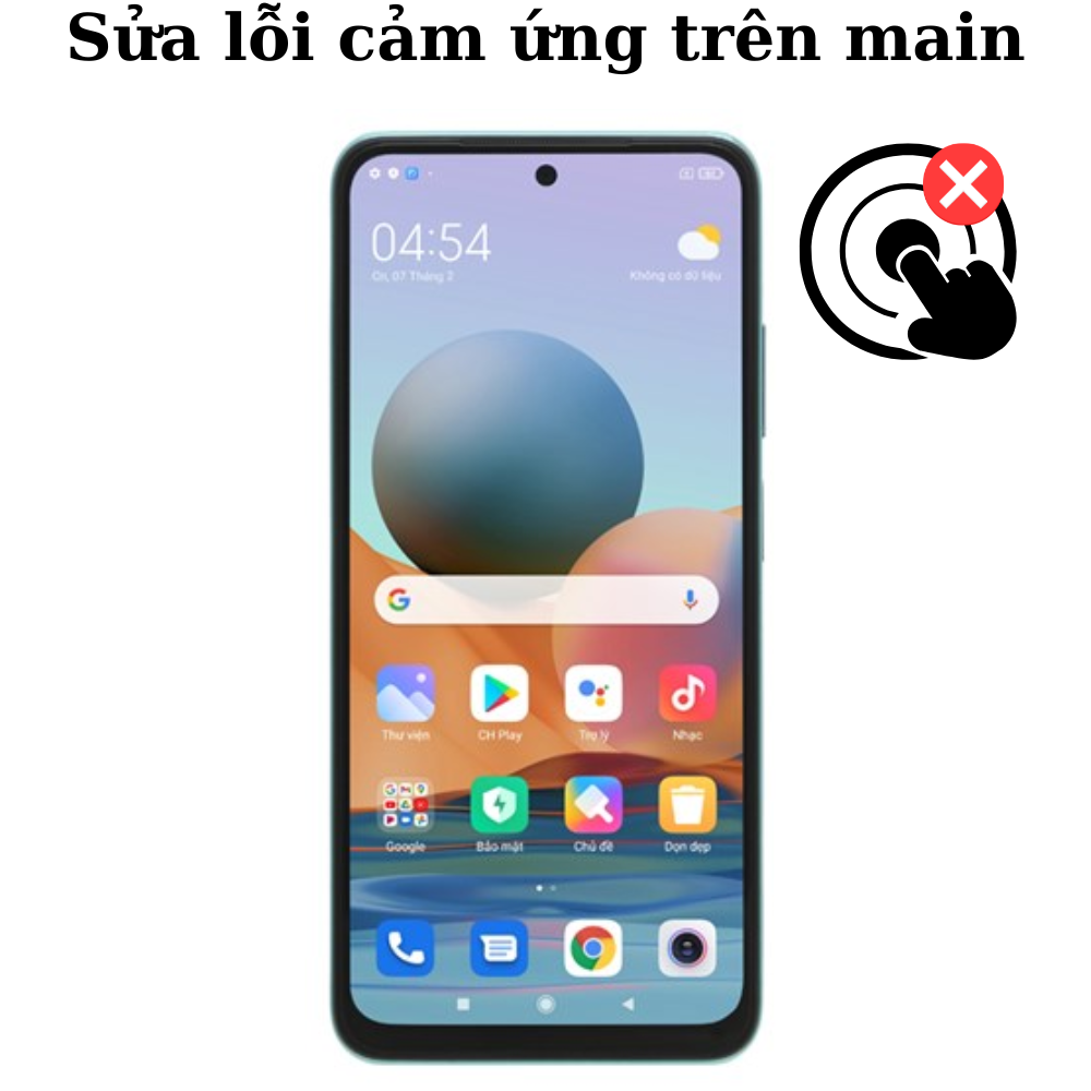 Sửa main - IC Hiển thị cảm ứng Xiaomi Redmi Note 10 chính hãng | Lấy liền