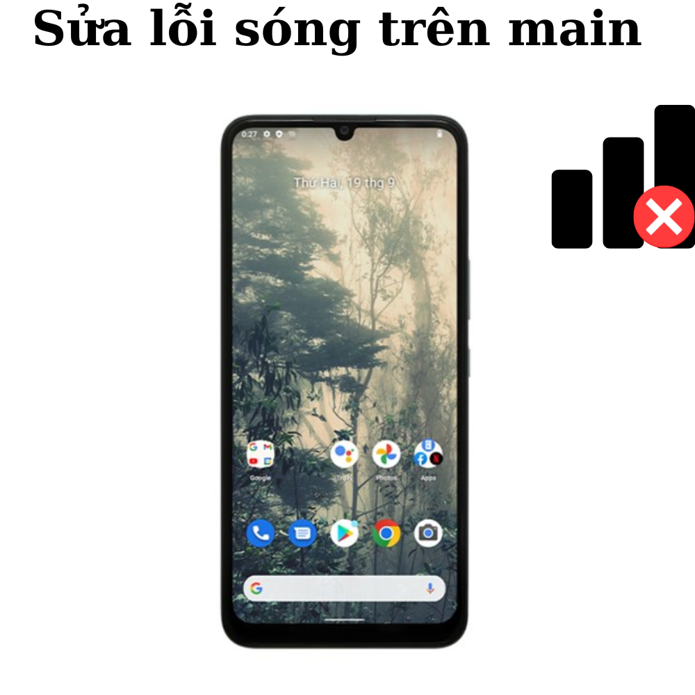 Sửa main - IC Sóng Google Pixel 8 chính hãng | Lấy liền