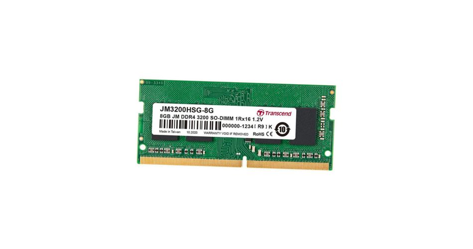 RAM laptop Transcend DDR4 8GB BUS 3200 chính hãng | Lấy liền