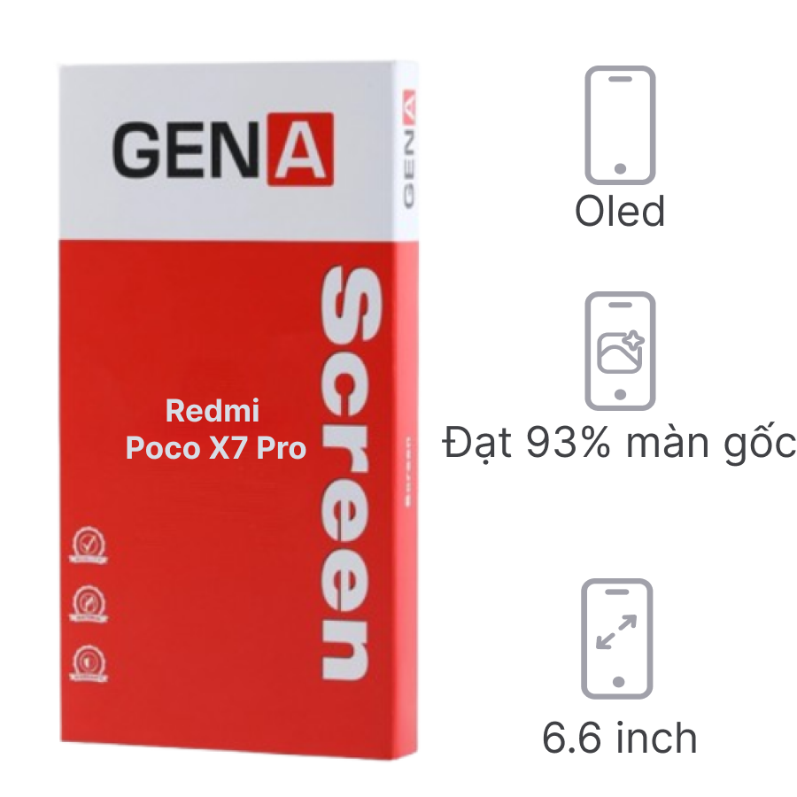 Thay màn hình Xiaomi Redmi Poco X7 Pro chính hãng GENA loại Pro chính ...