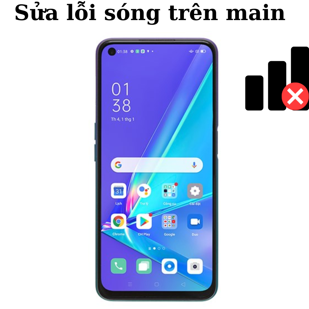 Sửa main - IC Sóng Oppo A92 chính hãng | Lấy liền