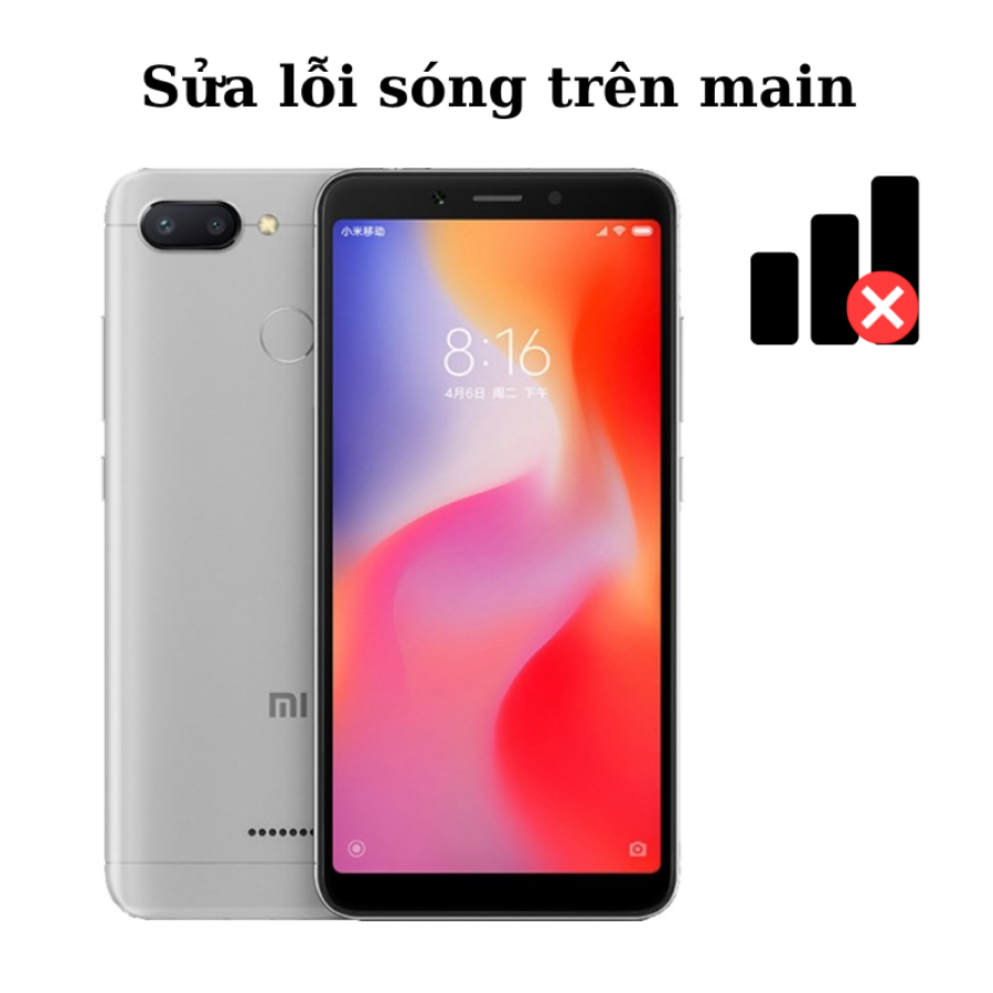 Sửa main - IC Sóng Xiaomi Redmi Note 6 chính hãng | Lấy liền