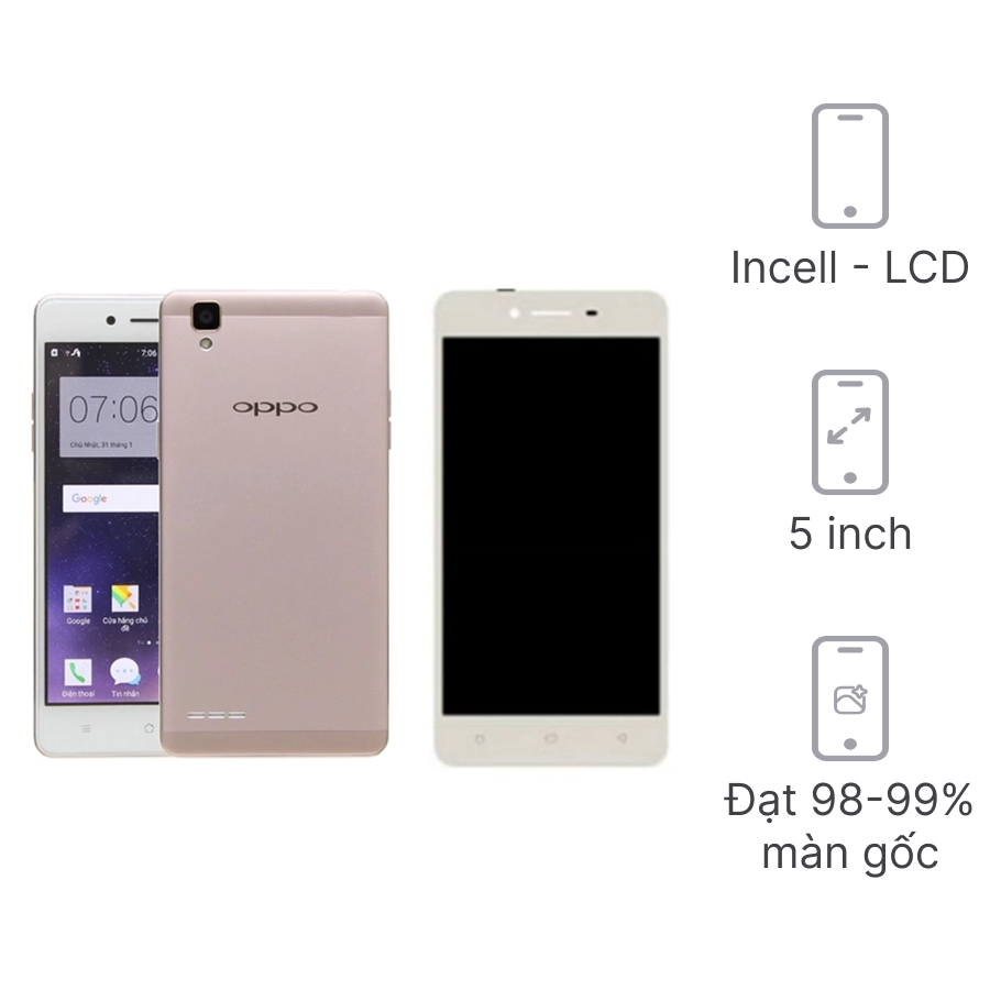 Thay màn hình Oppo F1w Zin chính hãng giá rẻ lấy ngay