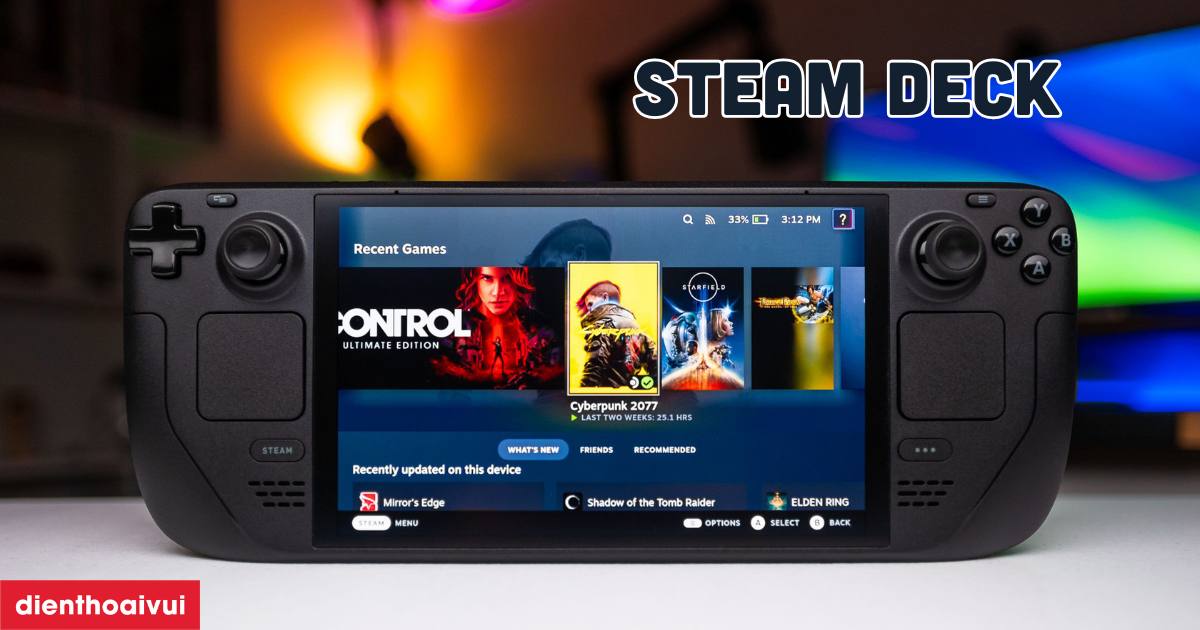 Steam Deck là gì? Steam deck chơi được game gì 2025?